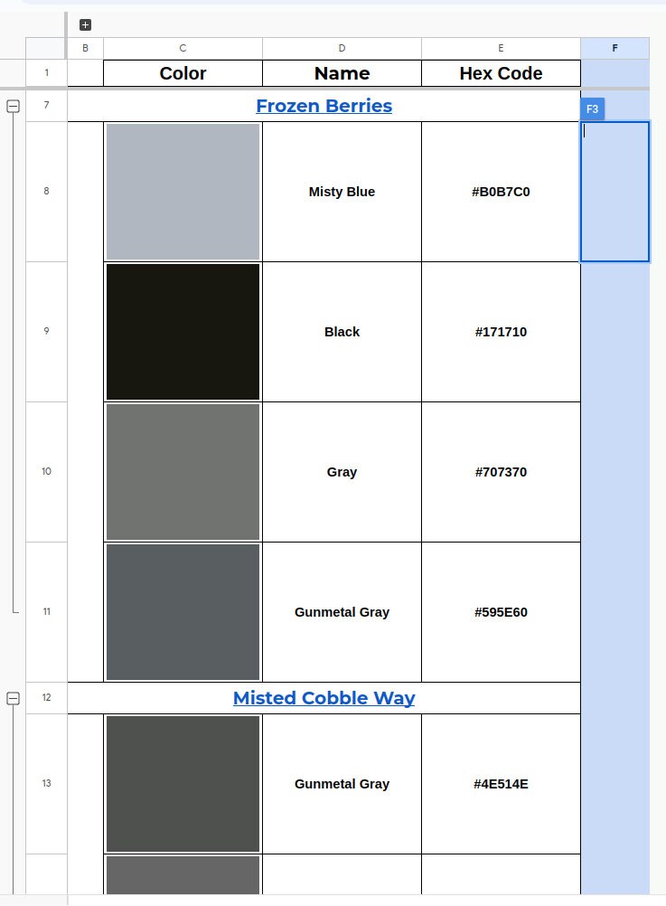 Gray Themed Canva Color Palette | Collection of Gray Themed Canva Color ...