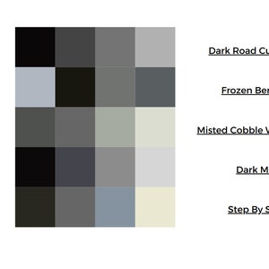 Gray Themed Canva Color Palette | Collection of Gray Themed Canva Color ...