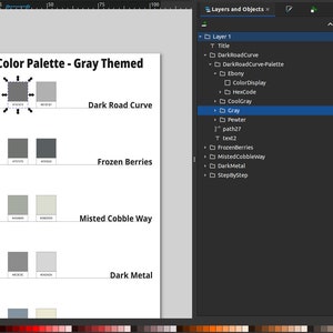 Gray Themed Canva Color Palette | Collection of Gray Themed Canva Color ...