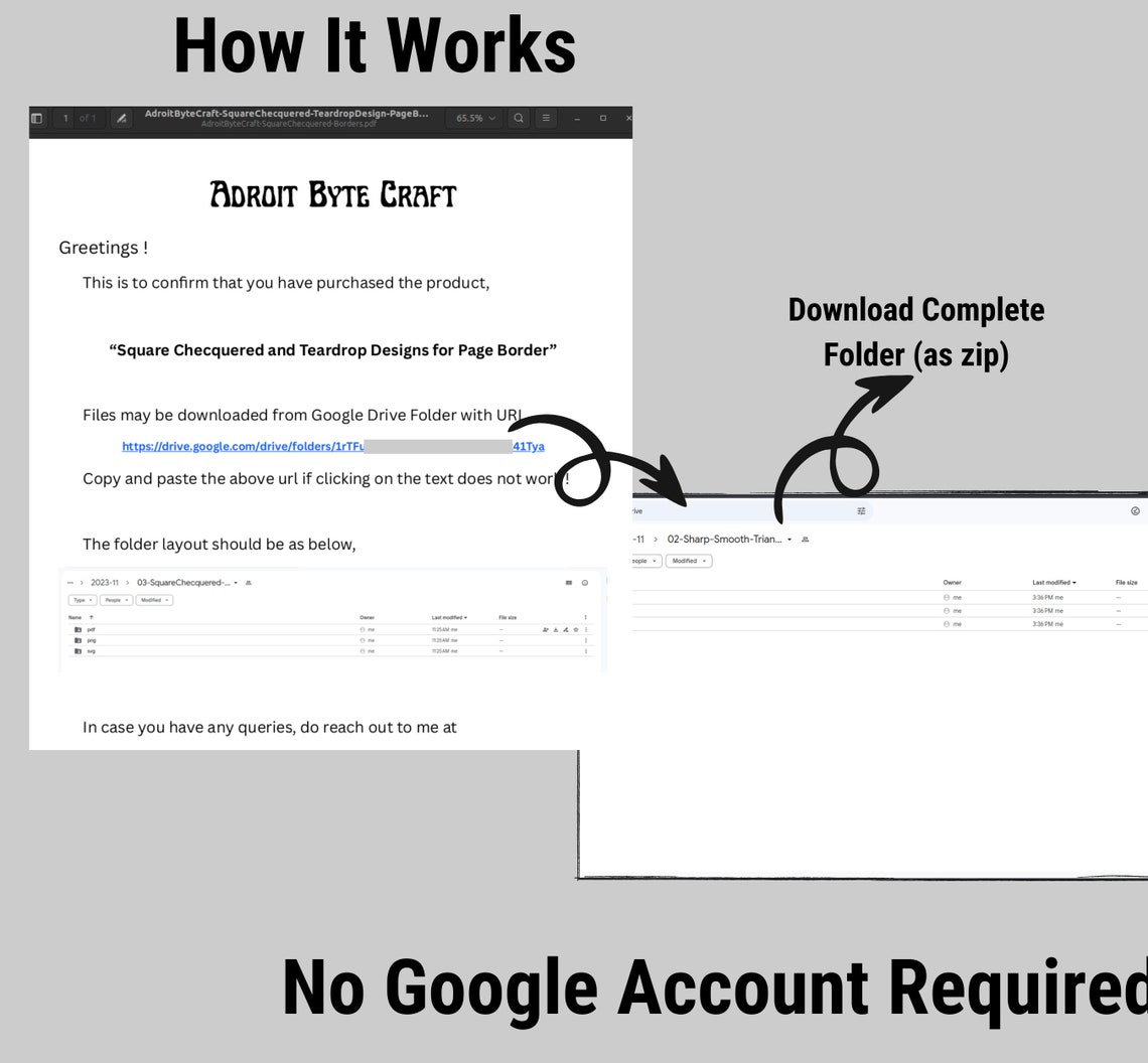 Minimalist A4 Page Border | Sharp and Smooth Triangles | Geometric ...
