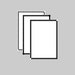 Minimalist A4 Page Border | Sharp and Smooth Triangles | Geometric ...