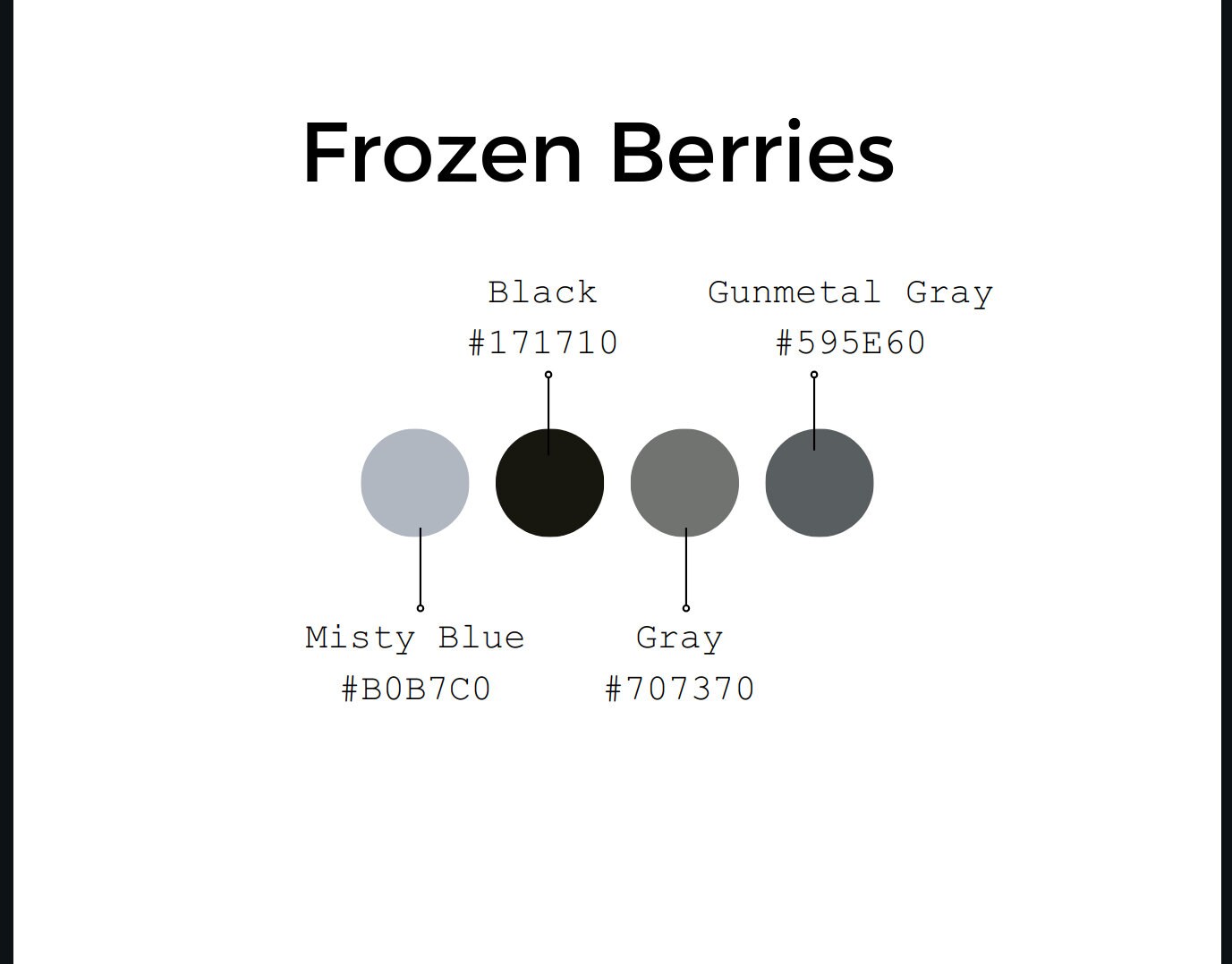 Gray Themed Canva Color Palette | Collection of Gray Themed Canva Color ...