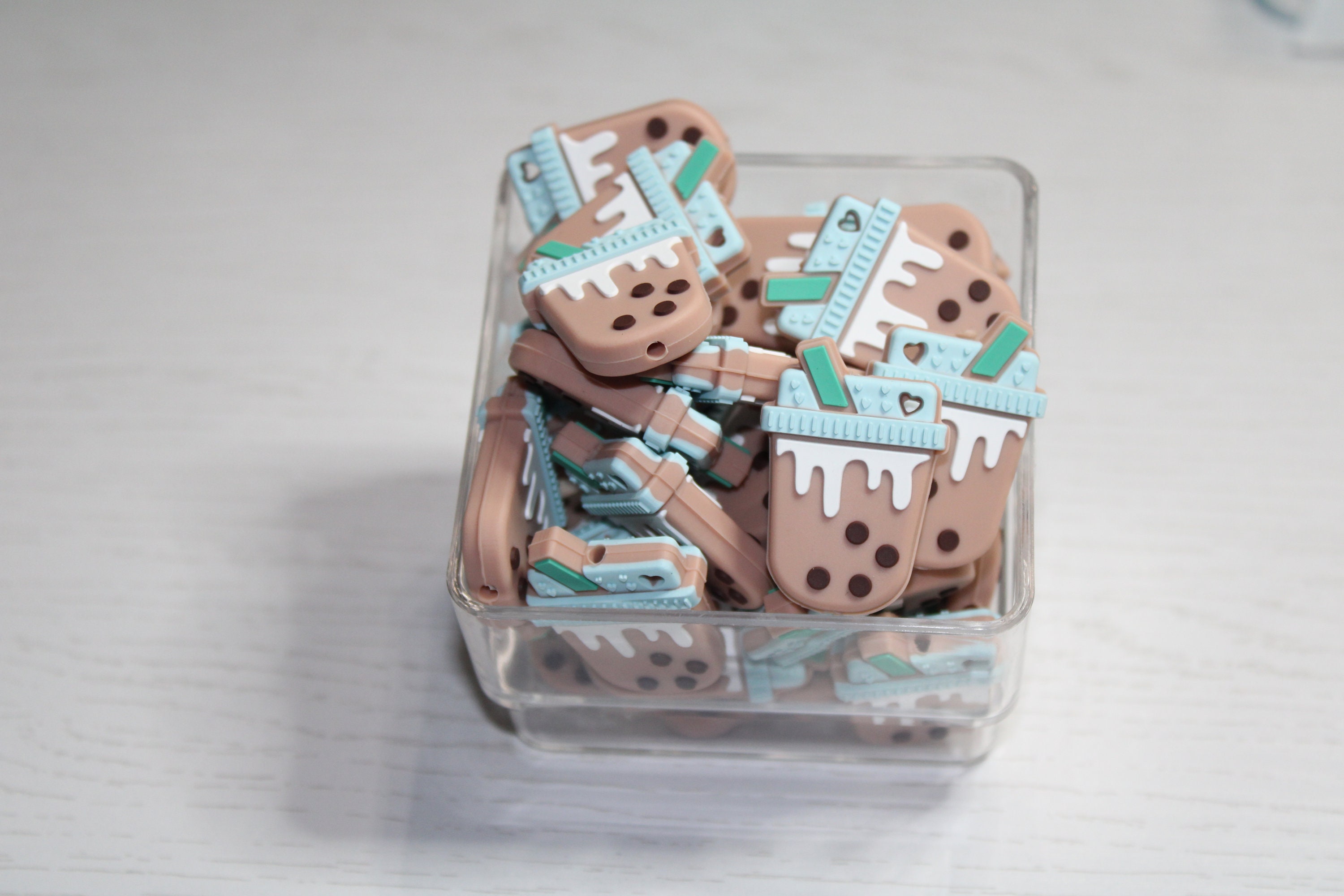 Bubble Tea Silicone Beads Beads for Crafting Tea Beads - Etsy