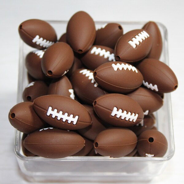 Football Team Silicone Beads - Etsy