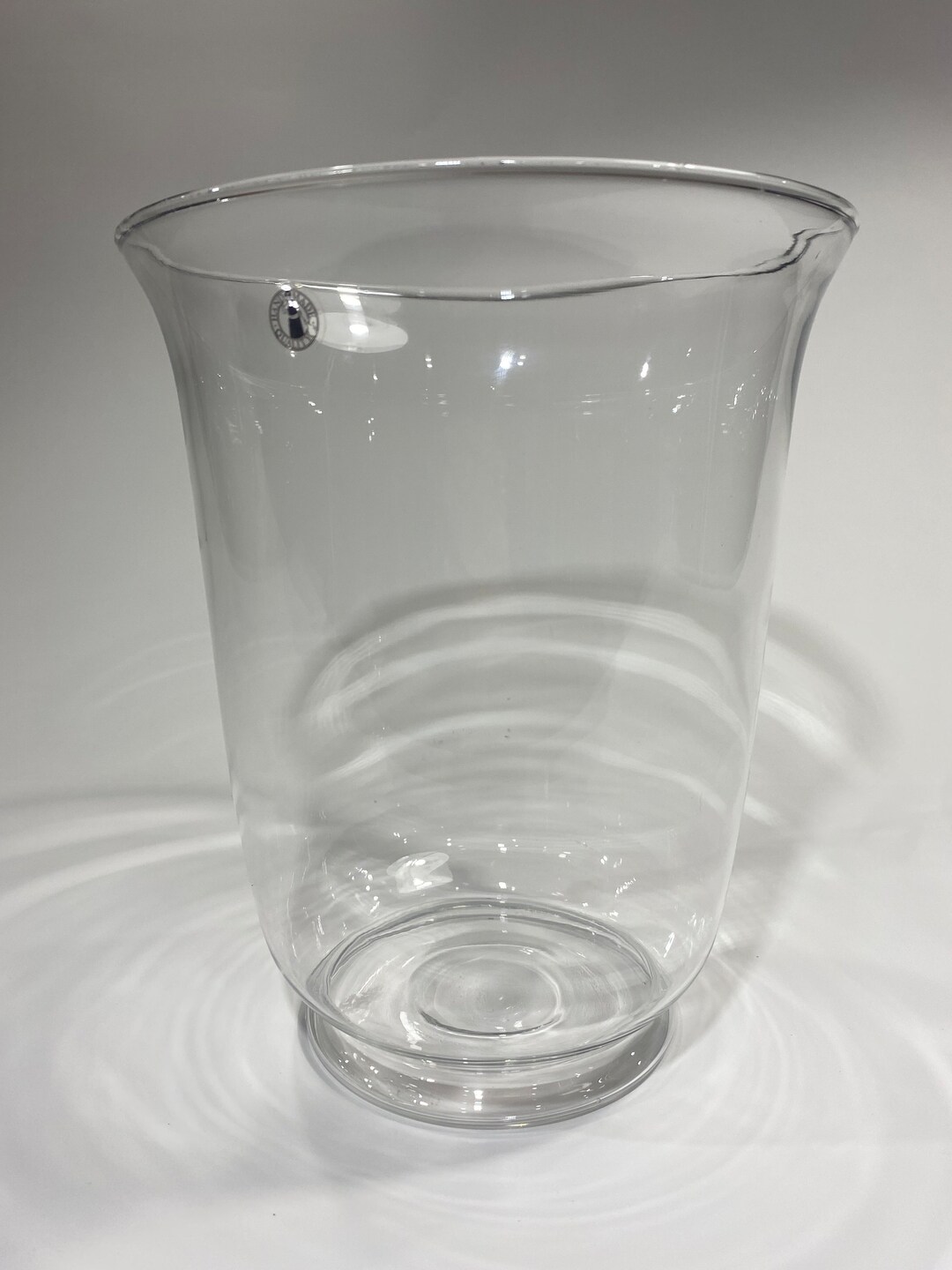 Large Glass Hurricane 3-wick Candle Holder Handmade Quality, Not ...