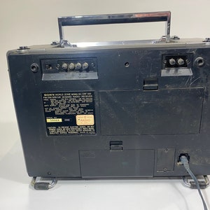 Sony CRF-320 32 Band Radio Receiver Rolls Royce Shortwave AM FM Rare - Etsy