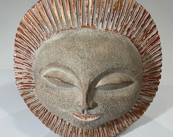 Paul Bellardo Sun Face Sculpture Austin Productions, 1968 - Etsy