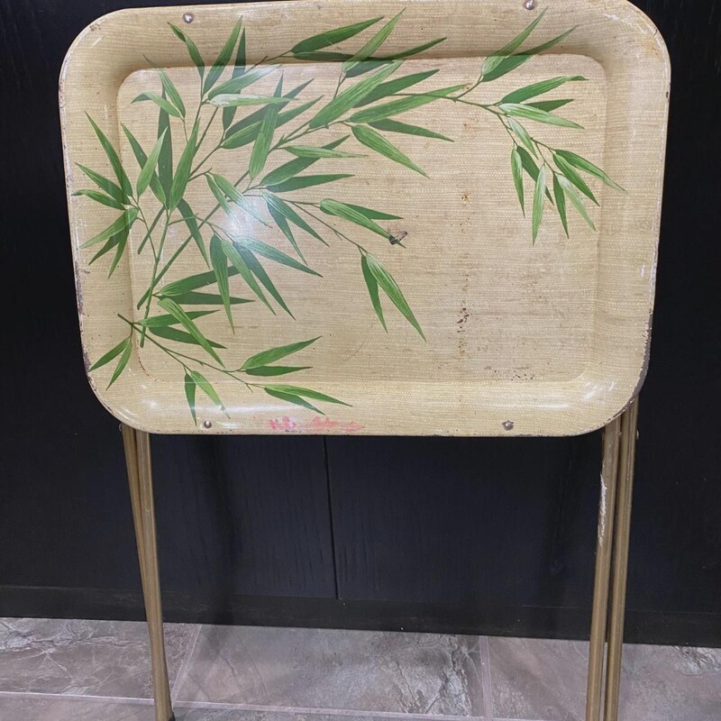 Vintage Mcm Metal Tv Trays - Etsy