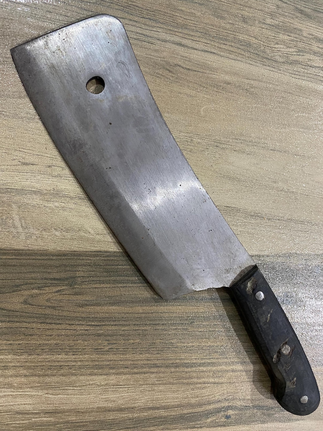 Filipino Butcher Knife, Cleaver Chopping, Carabao Horn Handle, Heavy ...