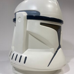 Clone Trooper Helmet Full Size, Light Blow Mold Plastic, Rare Lucas ...