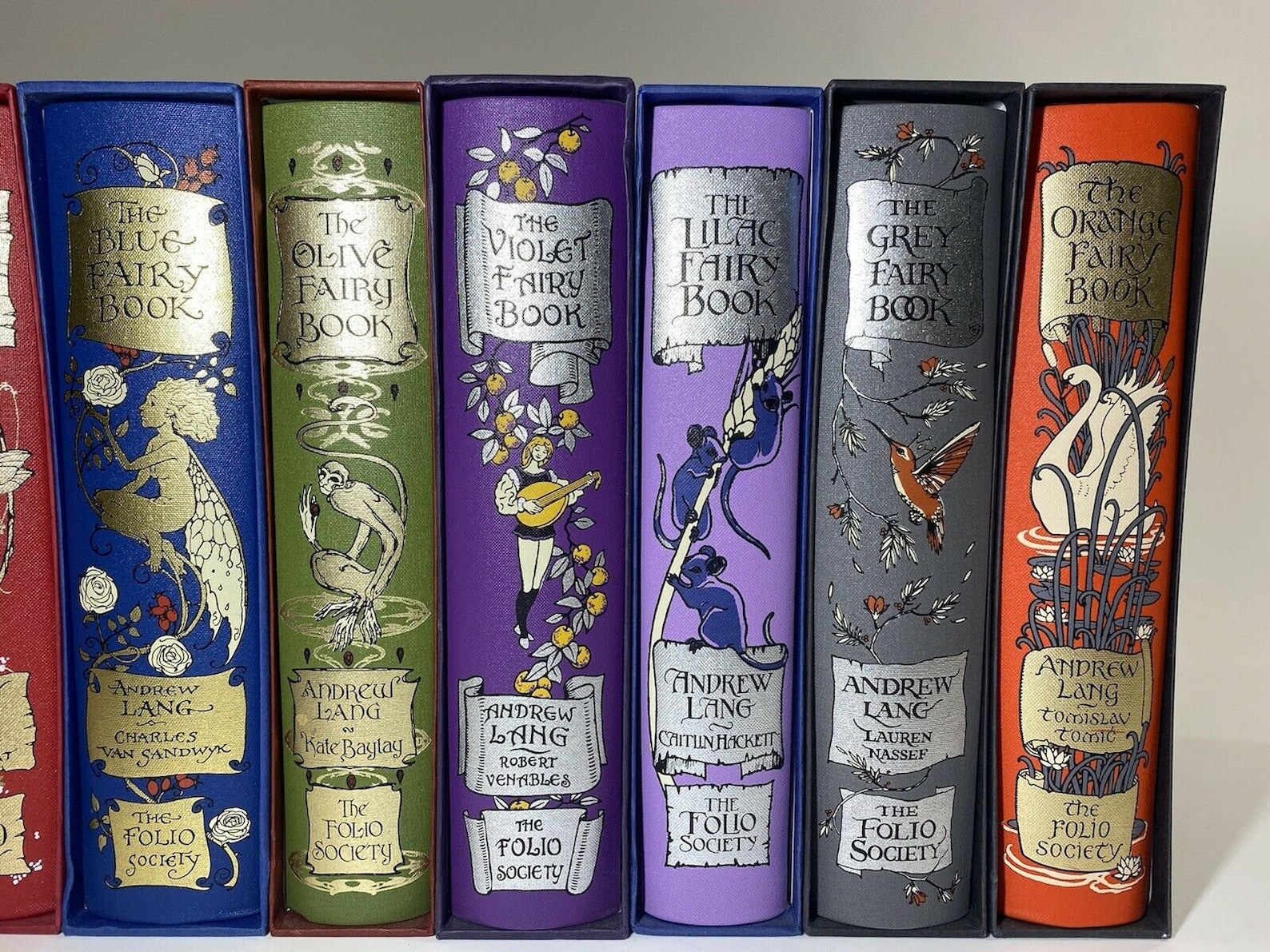 The Fairy Books Andrew Lang FOLIO SOCIETY 11 Volume Set - Etsy