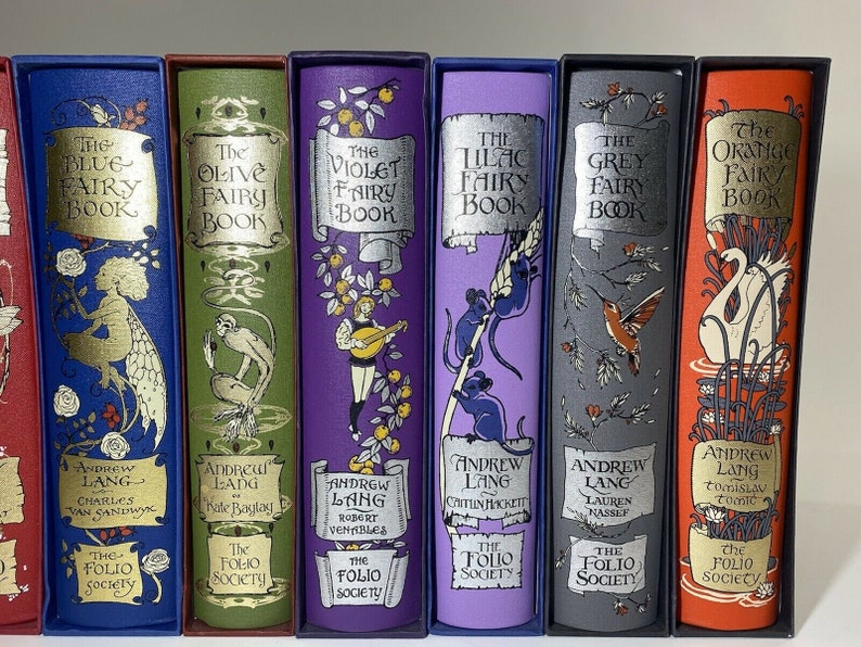 The Fairy Books Andrew Lang FOLIO SOCIETY 11 Volume Set - Etsy