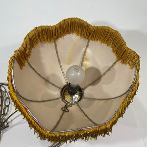 Victorian Swag Lamp, Red Velvet, Plug In, Hanging Lighting Shade MCM - Etsy