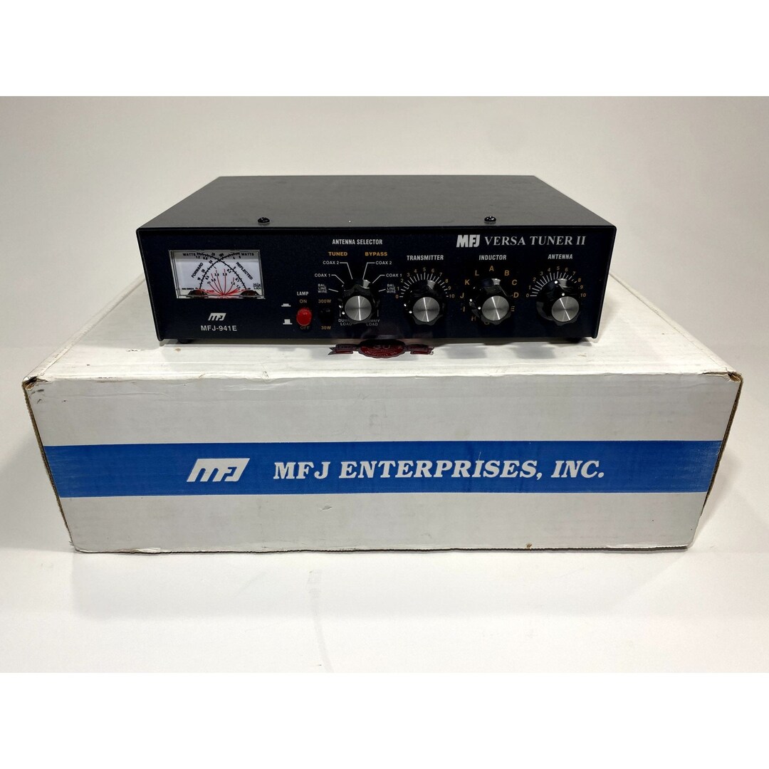 MFJ Versa Tuner Ii, Model J-941E Antenna Tuner - Etsy