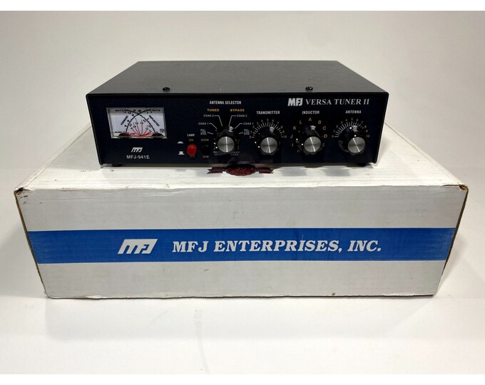 MFJ Versa Tuner Ii, Model J-941E Antenna Tuner - Etsy