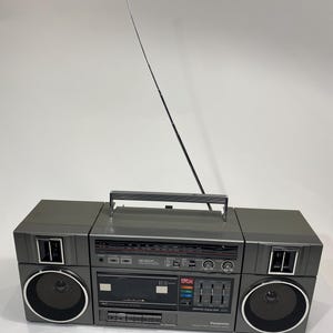 Vintage PANASONIC RX-C39 Portable Stereo 80s Boom Box Am Fm Cassette ...