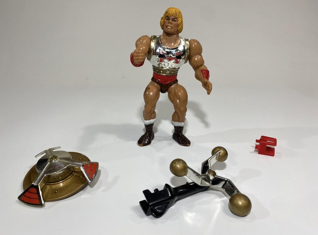 Vintage 1980s MOTU Flying Fists He-man – Complete, Heavy Wear - Etsy