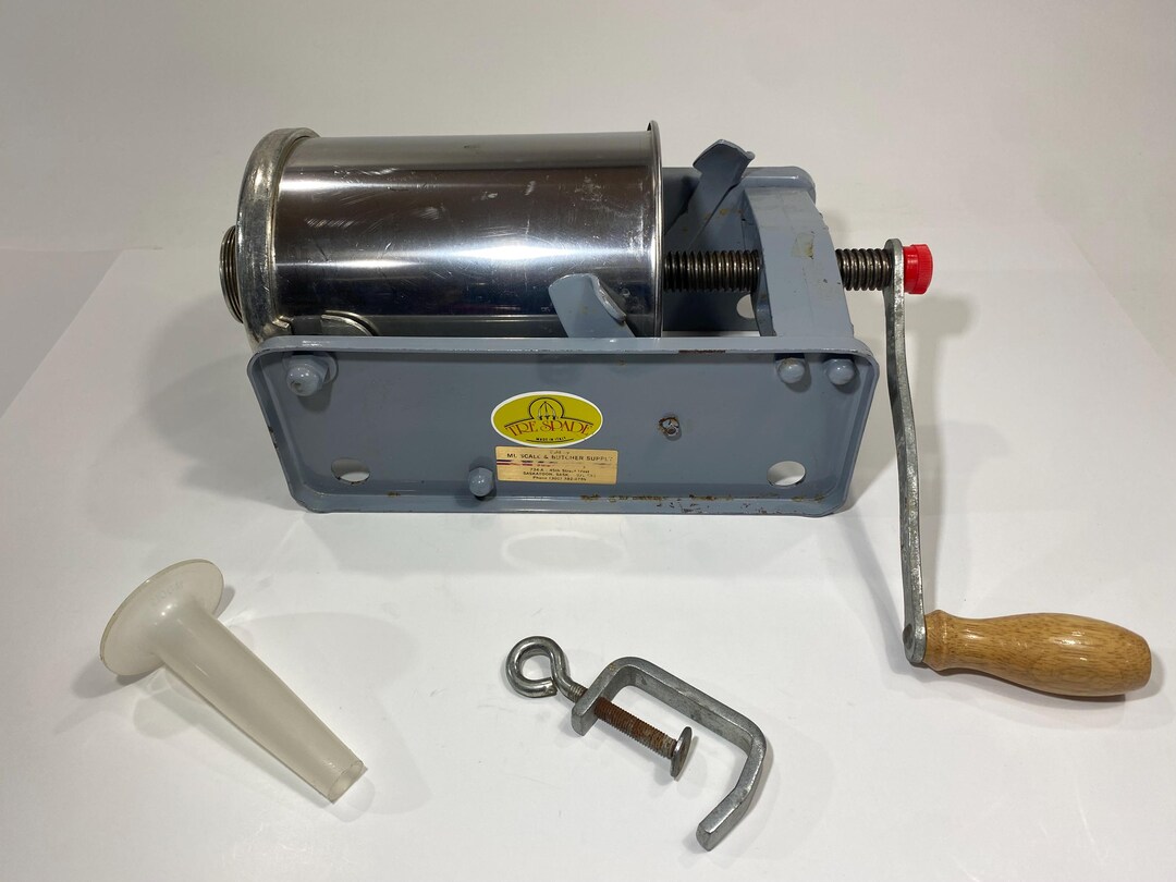 Tre Spade Sausage Stuffer – Made in Italy, Incomplete, Good Condition ...