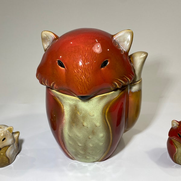 Ceramic Fox - Etsy