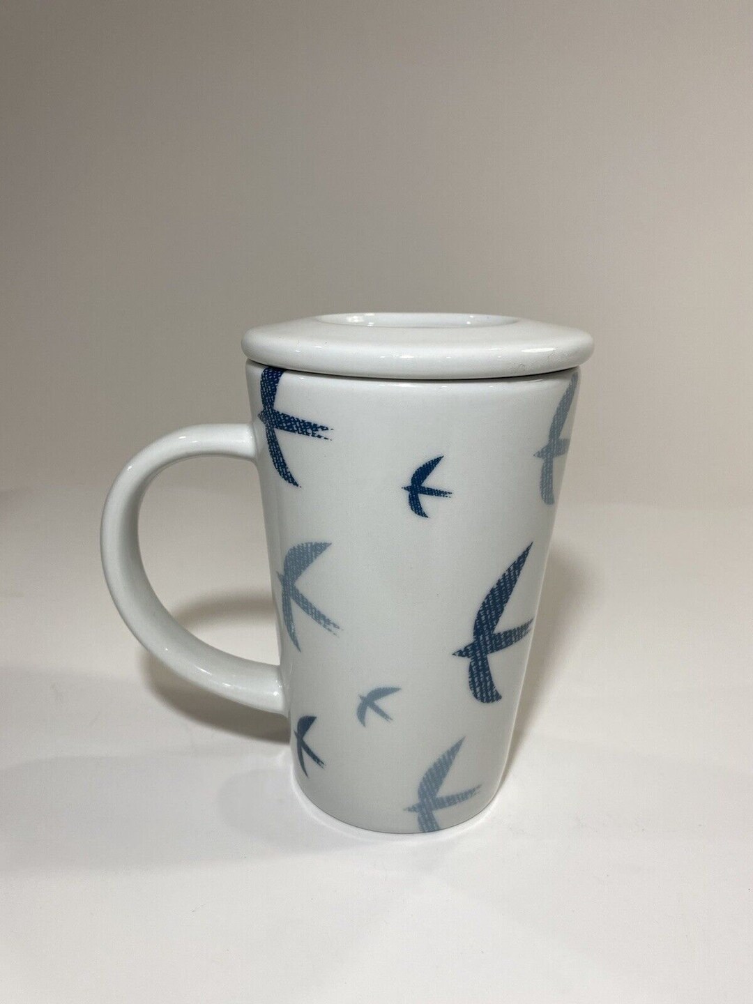 Rare Davids Tea Perfect Tea Mug Blue Birds on White - Etsy