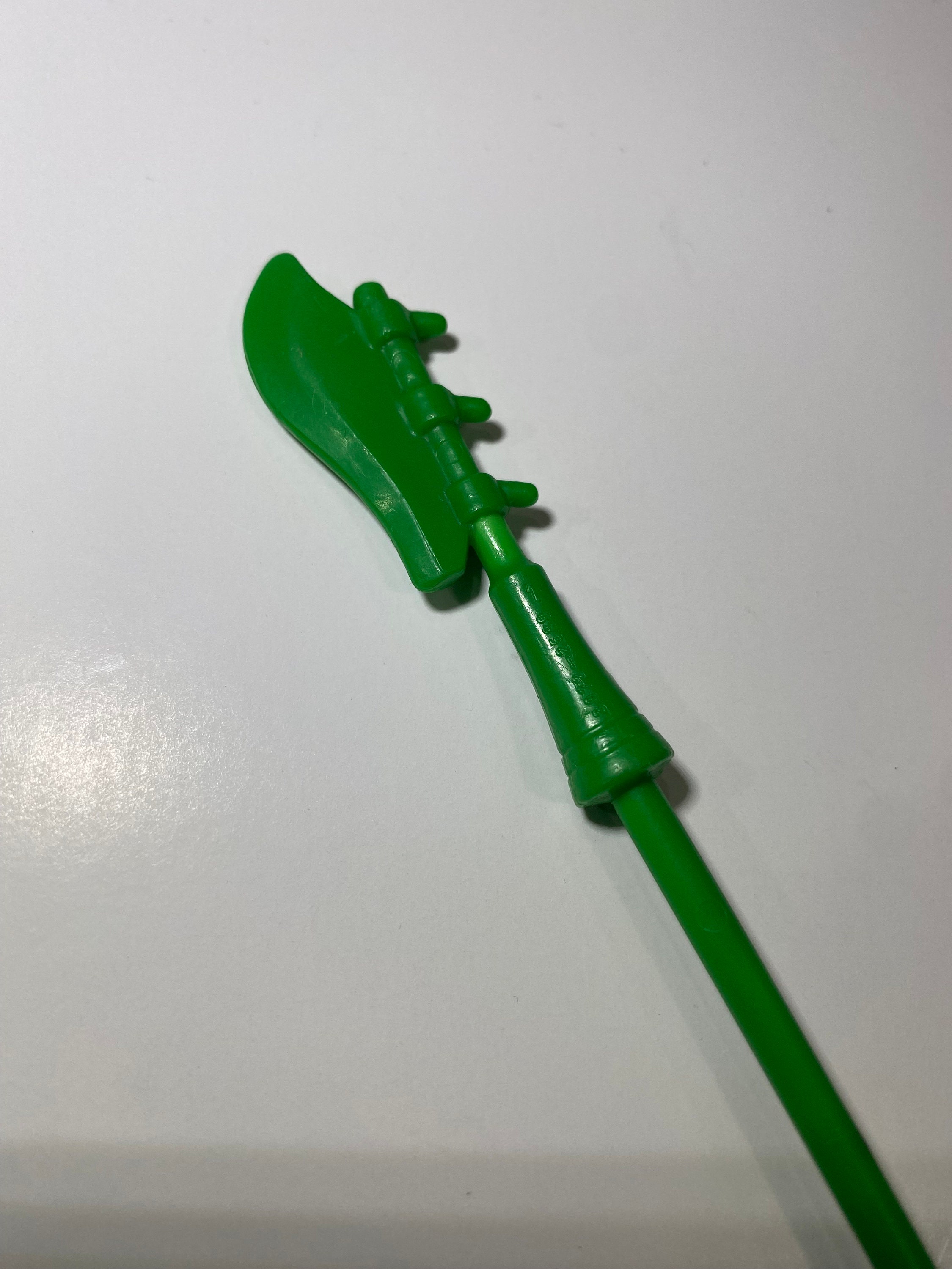 Scareglow Vintage Green Halberd Staff He-man MOTU Masters of the ...