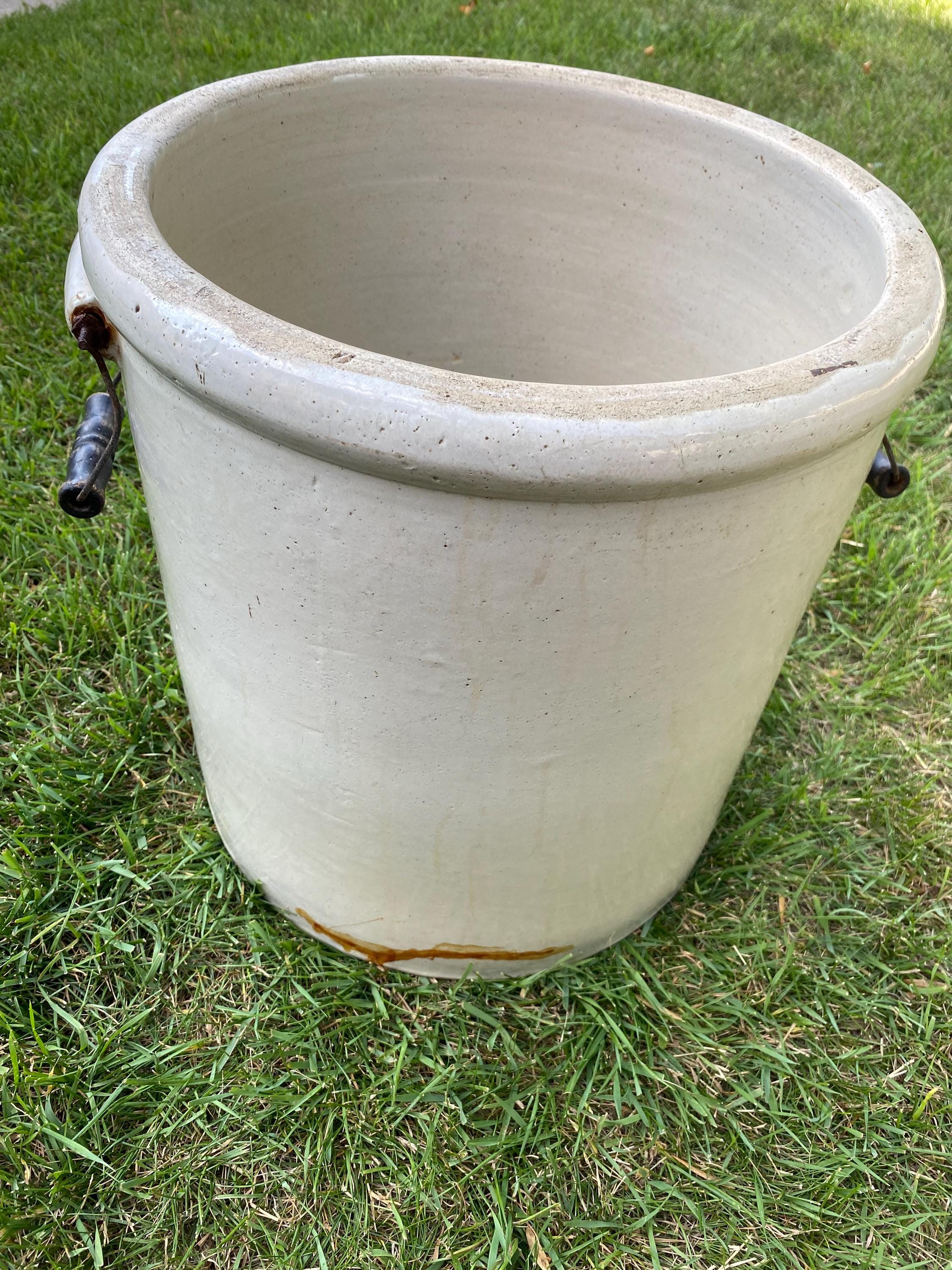 Antique Red Wing 10 Gallon Stoneware Crock With Wing Logo - Etsy