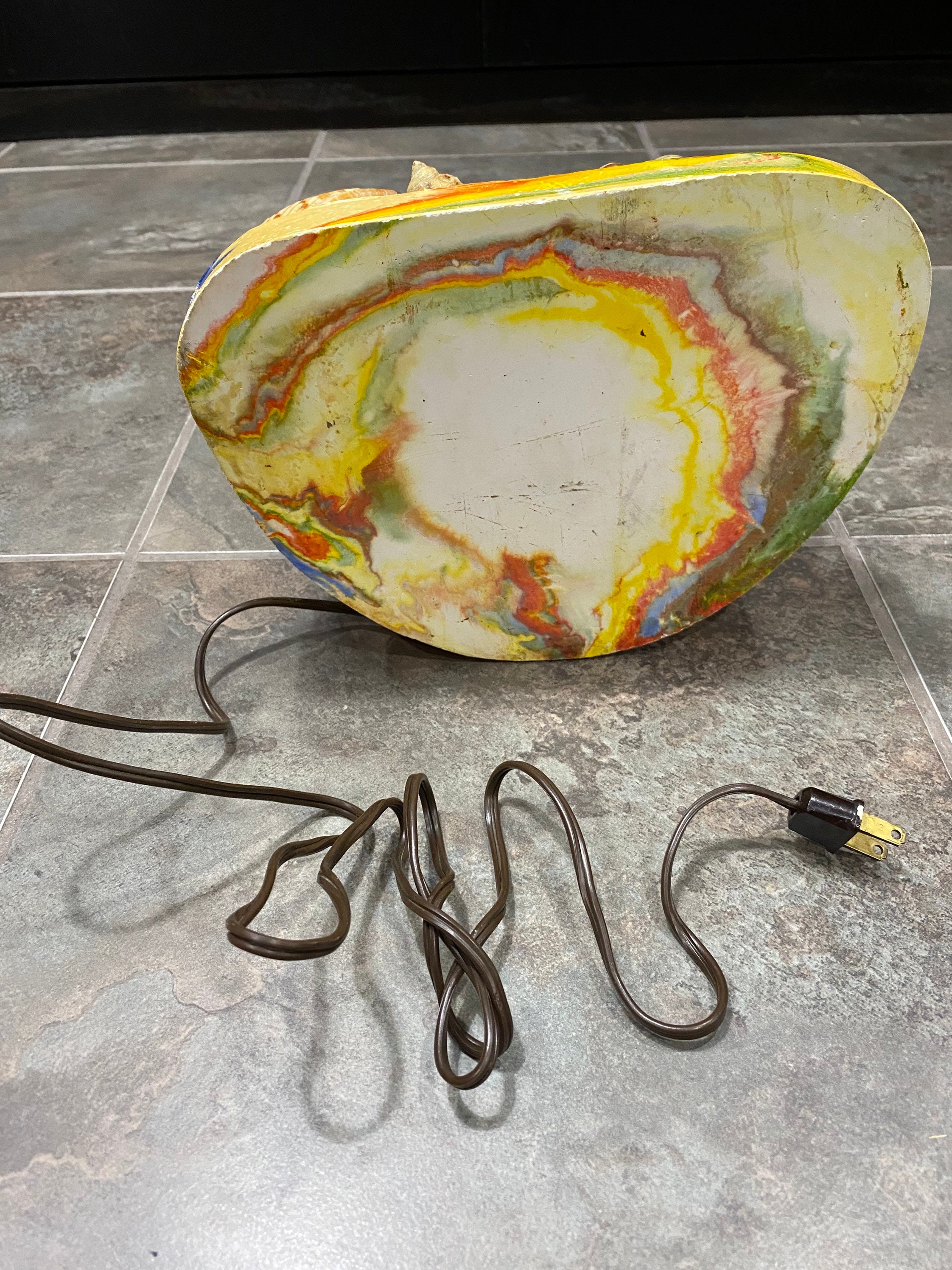 Vintage Retro 1950's Seashell Deer Forrest Animal Scene | Etsy España