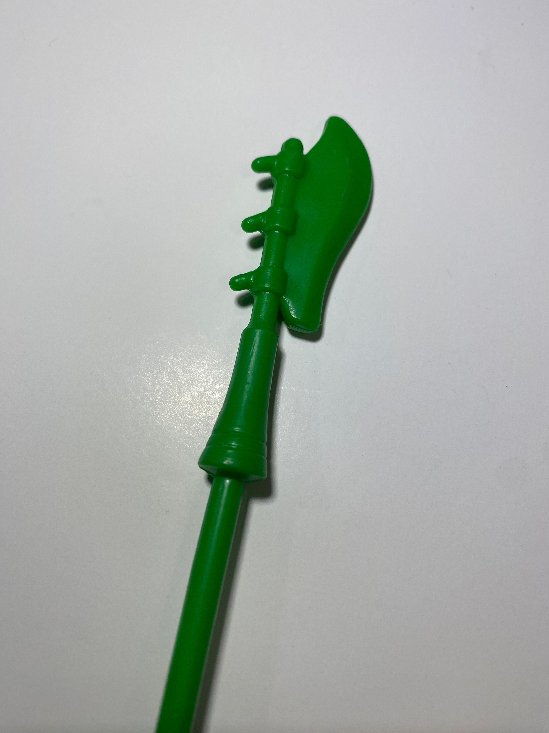 Scareglow Vintage Green Halberd Staff He-man MOTU Masters of the ...