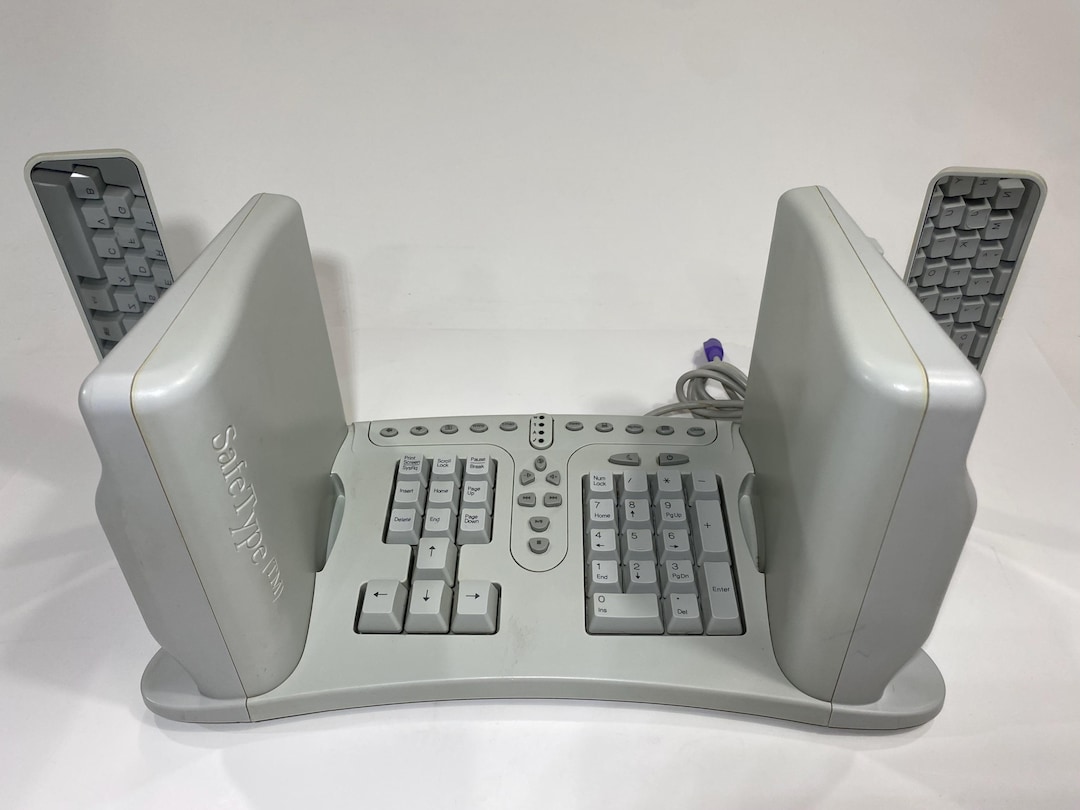 Rare Safetype V801 Vertical Ergonomic Keyboard, Untested, Cosmetic ...