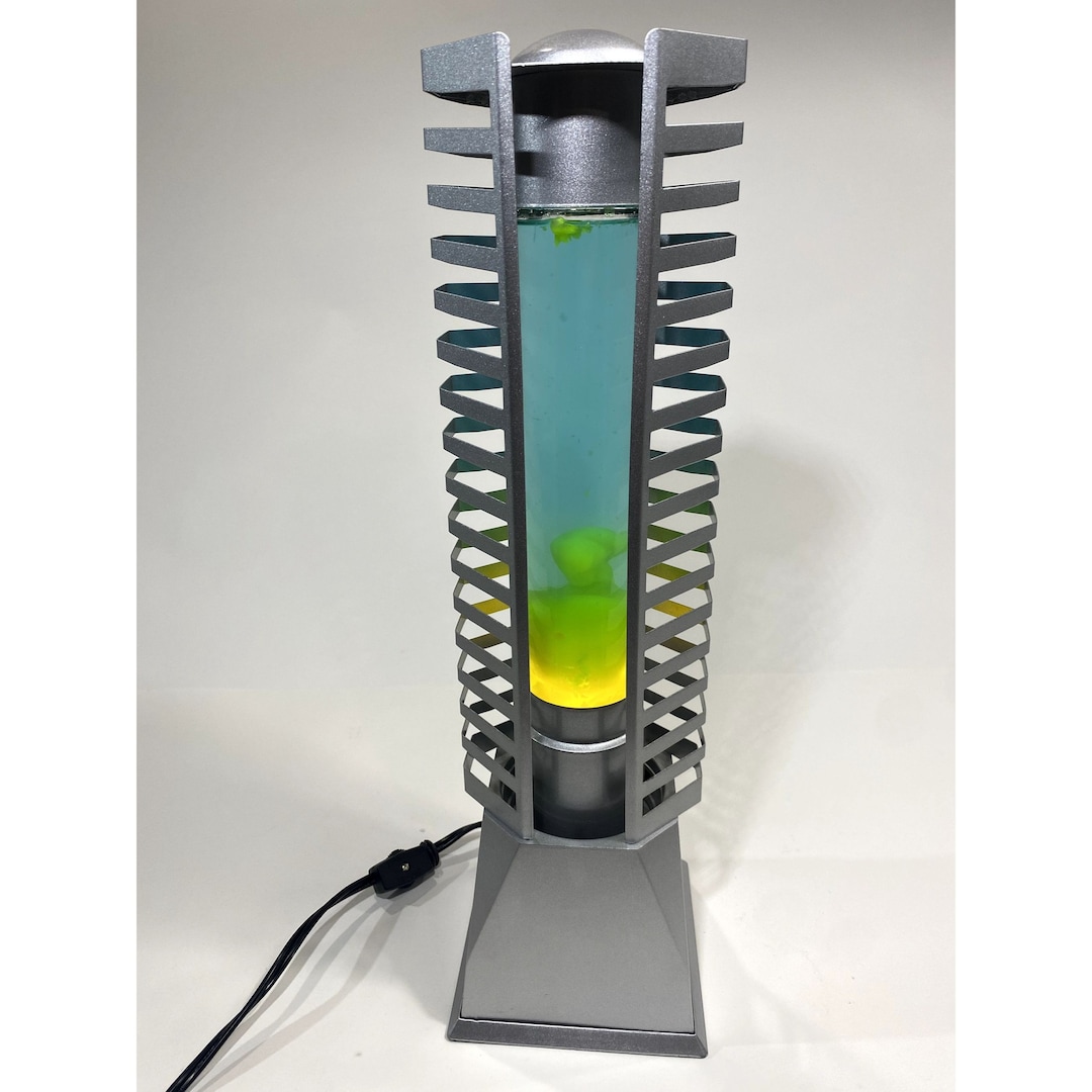 Rare Vintage Lava Tube Large Lava Lamp Table Light CD Tower, With ...