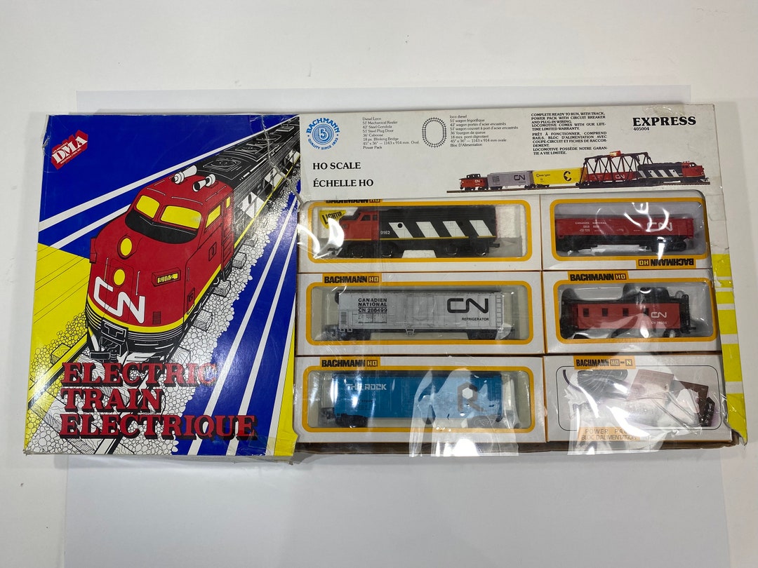 Rare Sears Bachmann Electric Train Set Ho Scale Express - Etsy