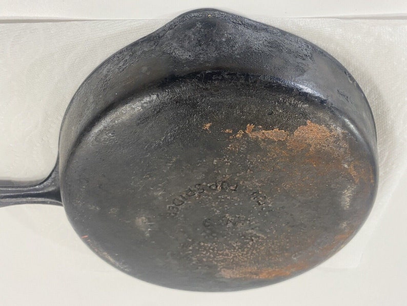 Vintage Mcclary No 9 Cast Iron DRIP-TOP Spider Skillet Double - Etsy