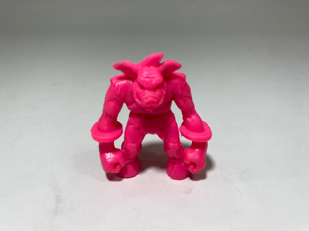 Monster in My Pocket Jimmy Squarefoot Pink Shreddies Promo Figure ...