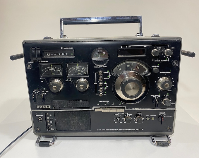 Vintage Rare Sony ICF-860L Radio, Sony ICF 860L, Sony, Sony Radio ...