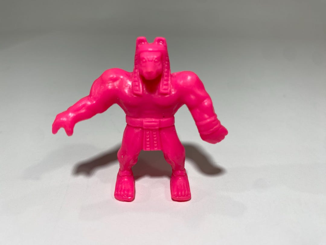 Monster in My Pocket Anubis Pink 1991 Shreddies Canada Exclusive Figure ...