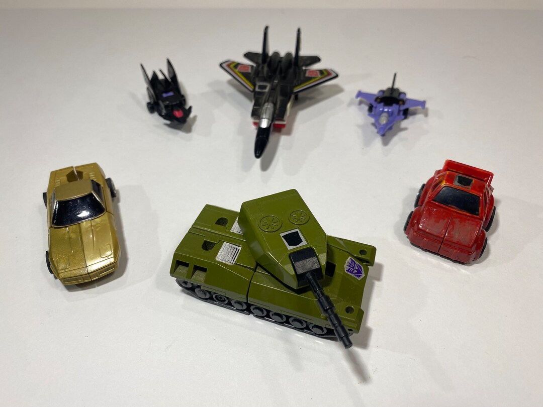 Vintage Transformer Lot G1 Series Cliff Jumper, Brawl, Air Raid ...