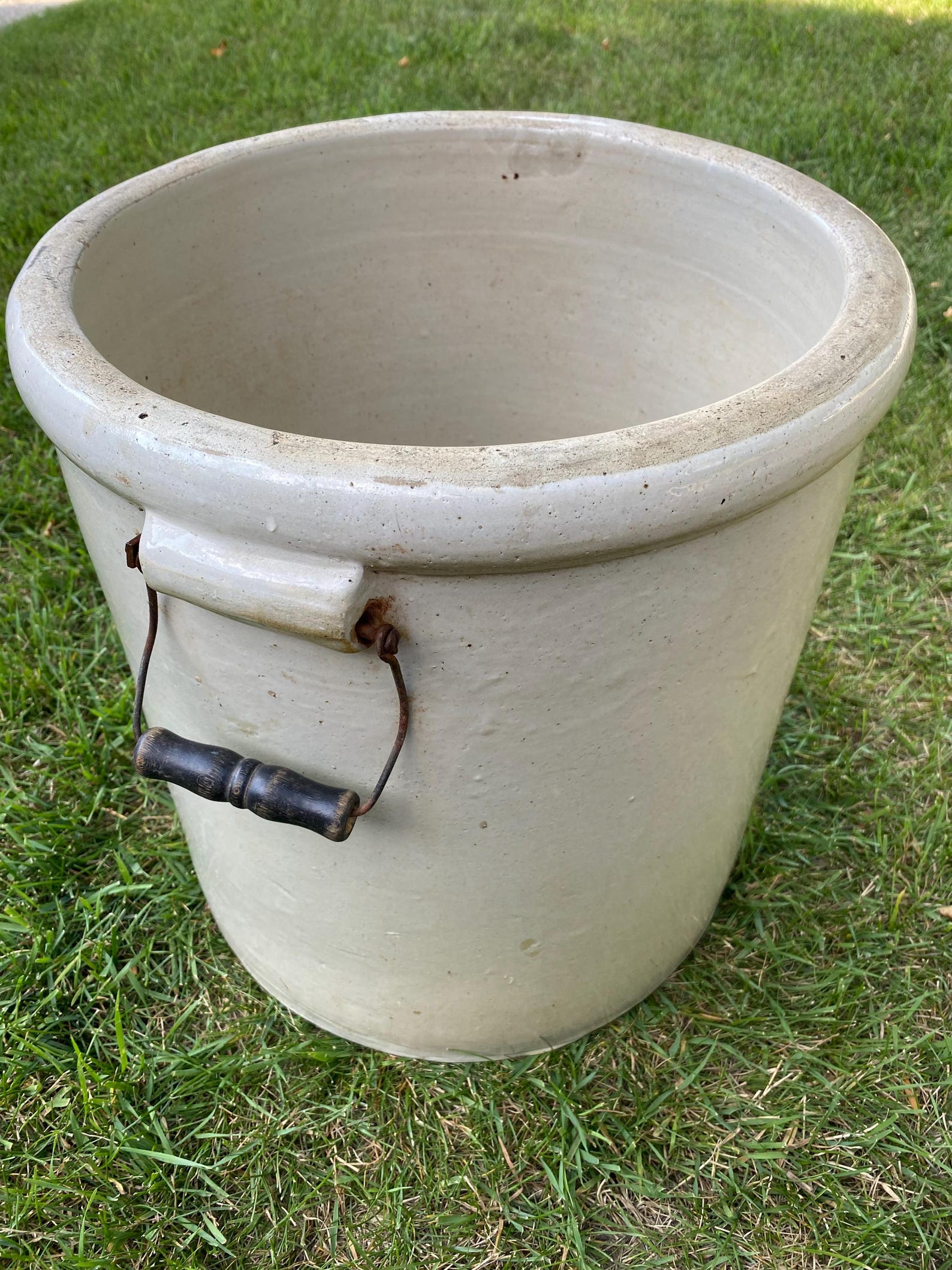 Antique Red Wing 10 Gallon Stoneware Crock With Wing Logo - Etsy