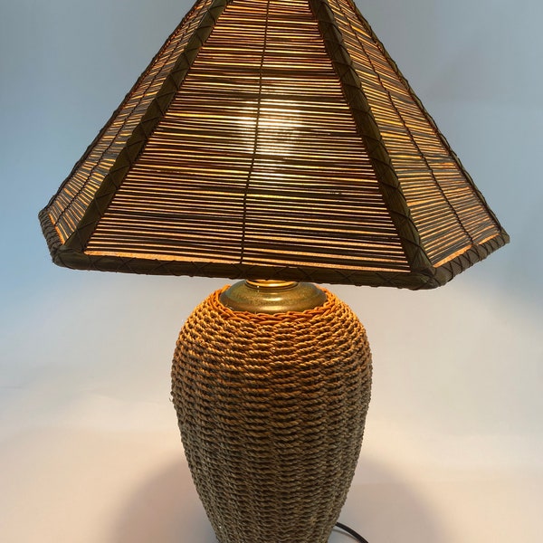 Izabella Wicker Lamp Shade Home Decor Natural Wicker Shade Izabella ...