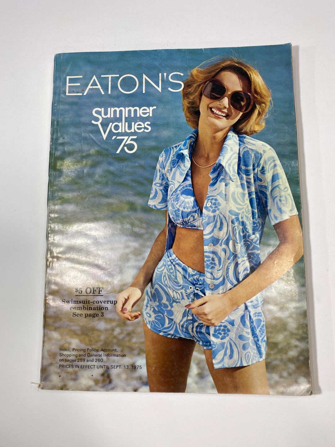 Vintage Canadian, Eaton's Summer Values Catalogue, 75, 1975 - Etsy