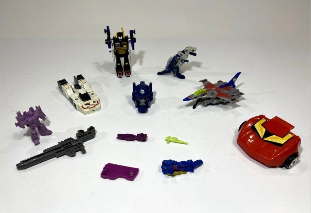 Vintage Transformer G1 Lot Decoy, Tona, Kickback, Overkill, Windrazor ...