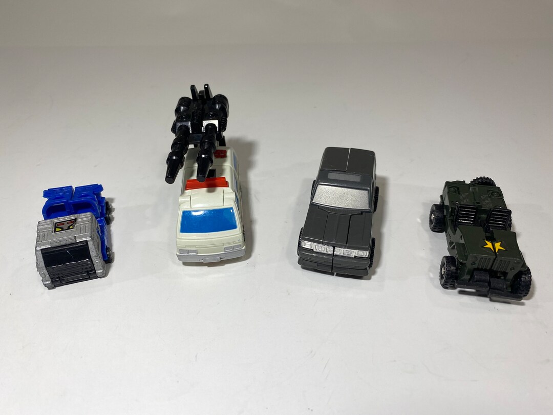 Vintage Go Bots Geeper Creeper, Scratch, Hans Cuff, First Aid ...