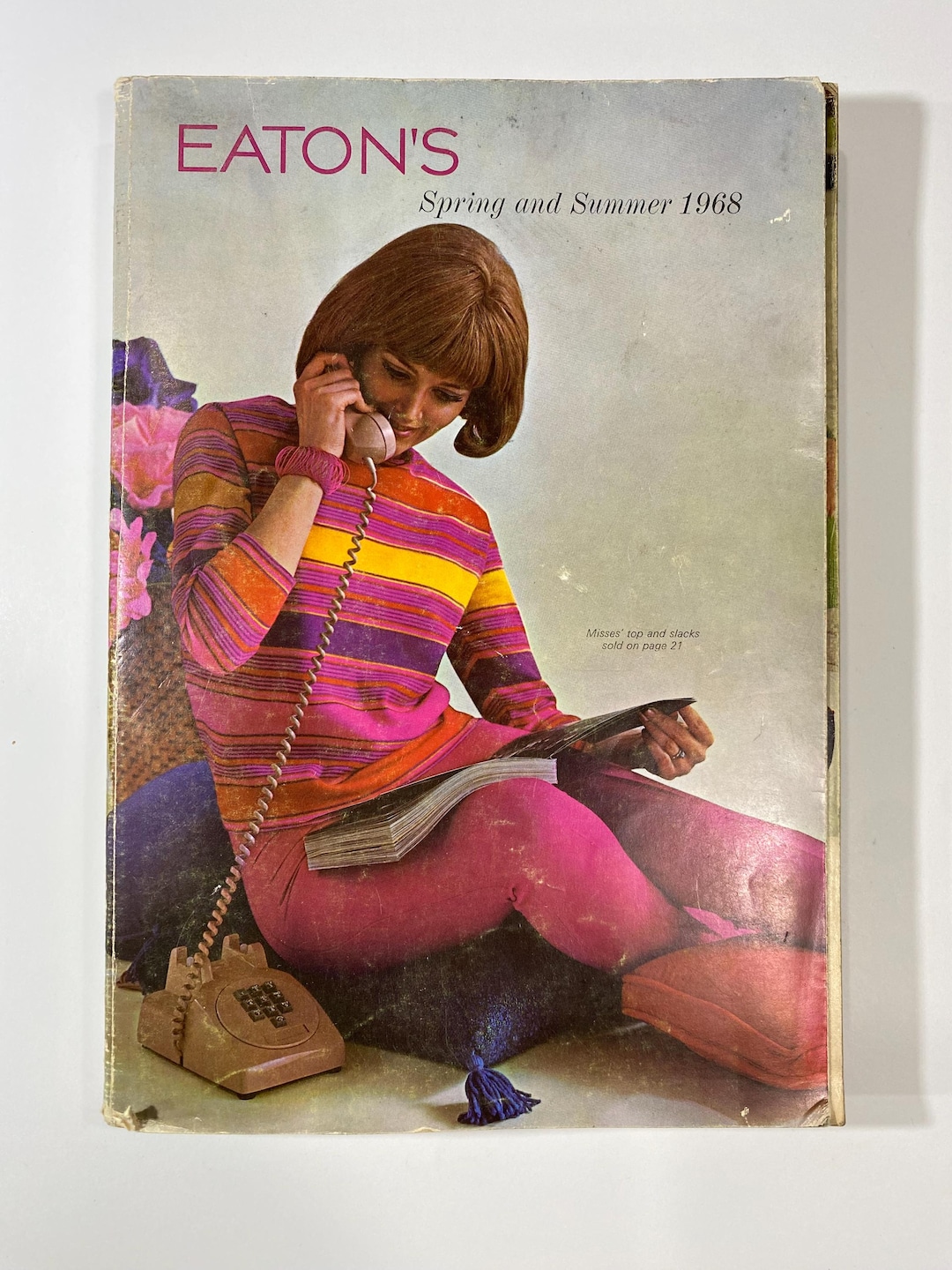 Vintage 1968 Eaton's Spring & Summer Catalogue With Heavy Wear and Inserts - Etsy