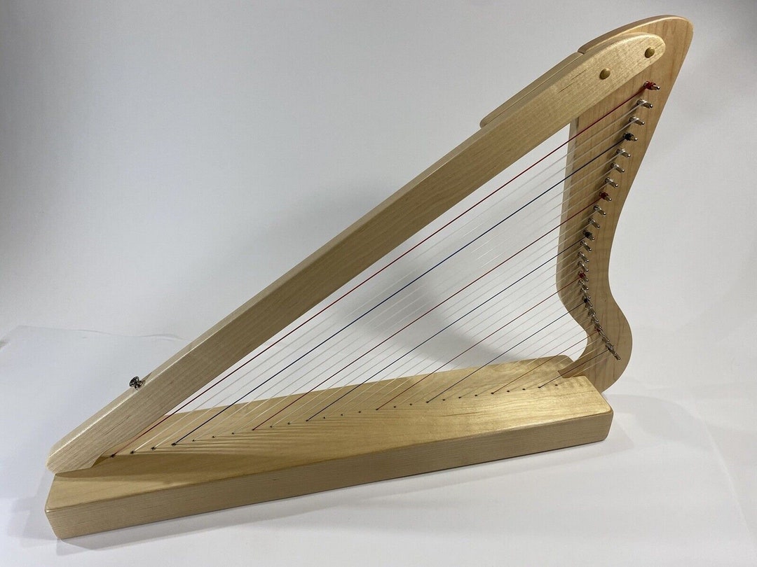 26 String Rees Harps Harpsicle Harp Natural Maple With Carry Case and ...