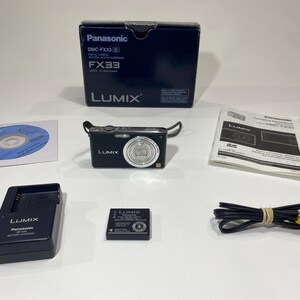 Panasonic LUMIX DMC-FX33 Compact Digital Camera From Japan - Etsy