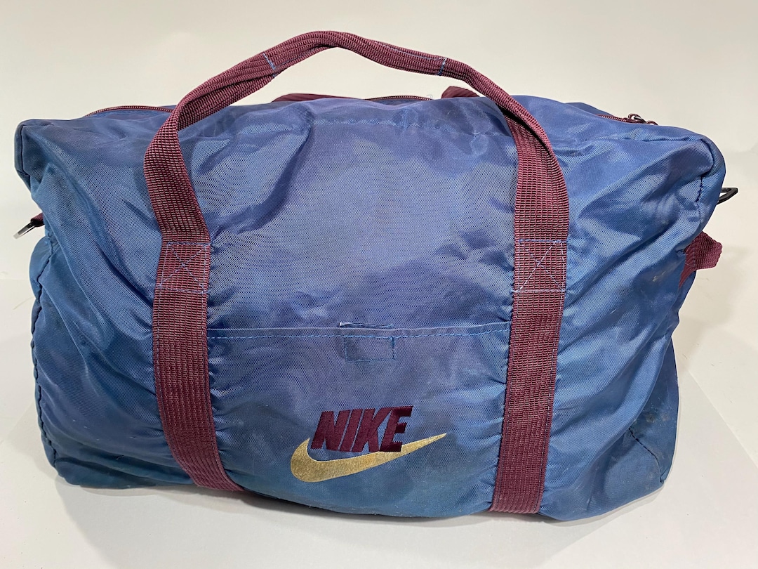 Vintage 1980s Nike Gym Duffel Bag – Rare, Worn, Seam Damage, Retro - Etsy