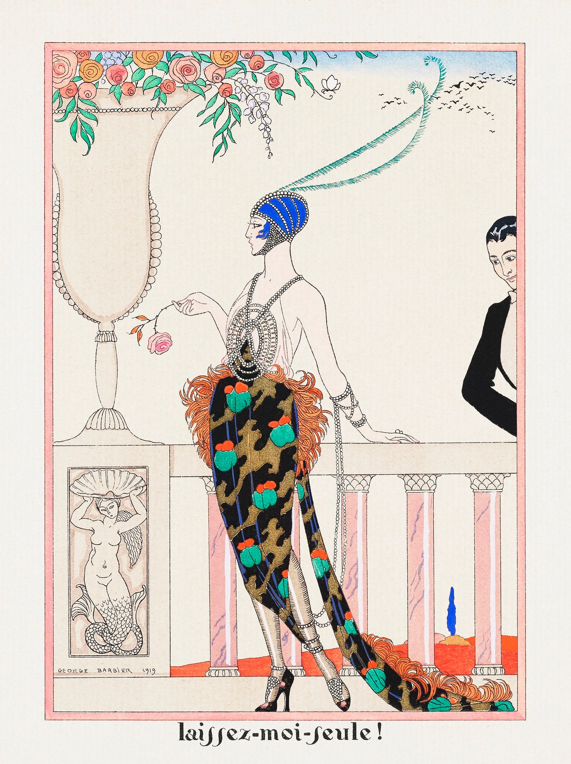 Fashion Illustration by George Barbier Art Deco Print - Etsy