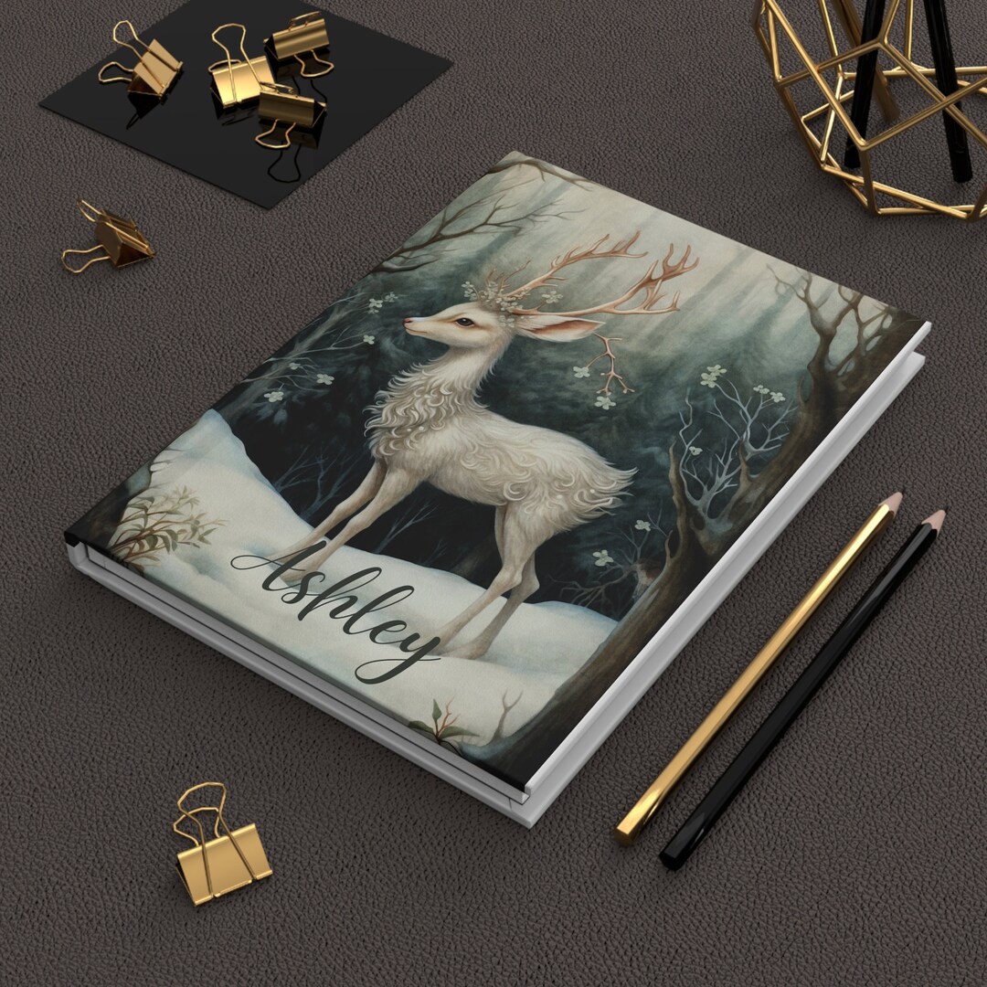 Personalized Deer Journal, Custom Deer Notebook, Personalized Diary ...