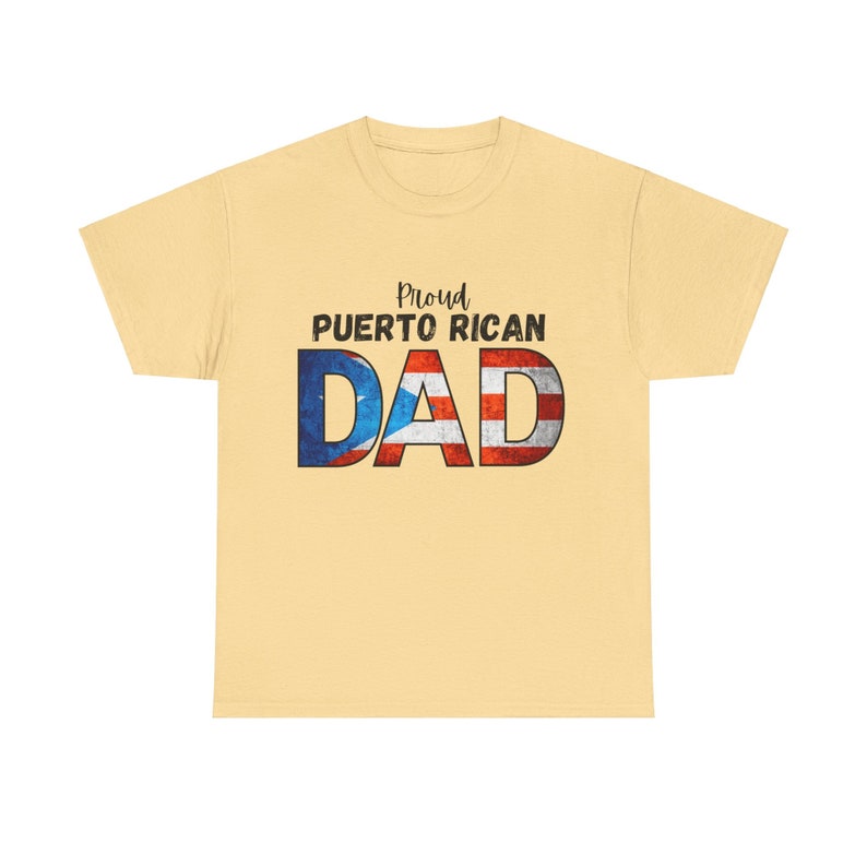Puerto Rican Dad T-shirt: Heritage Pride, Father's Day Gift - Etsy