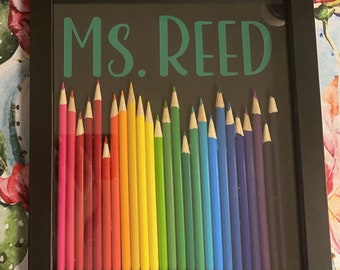 High School Shadow Box - Etsy