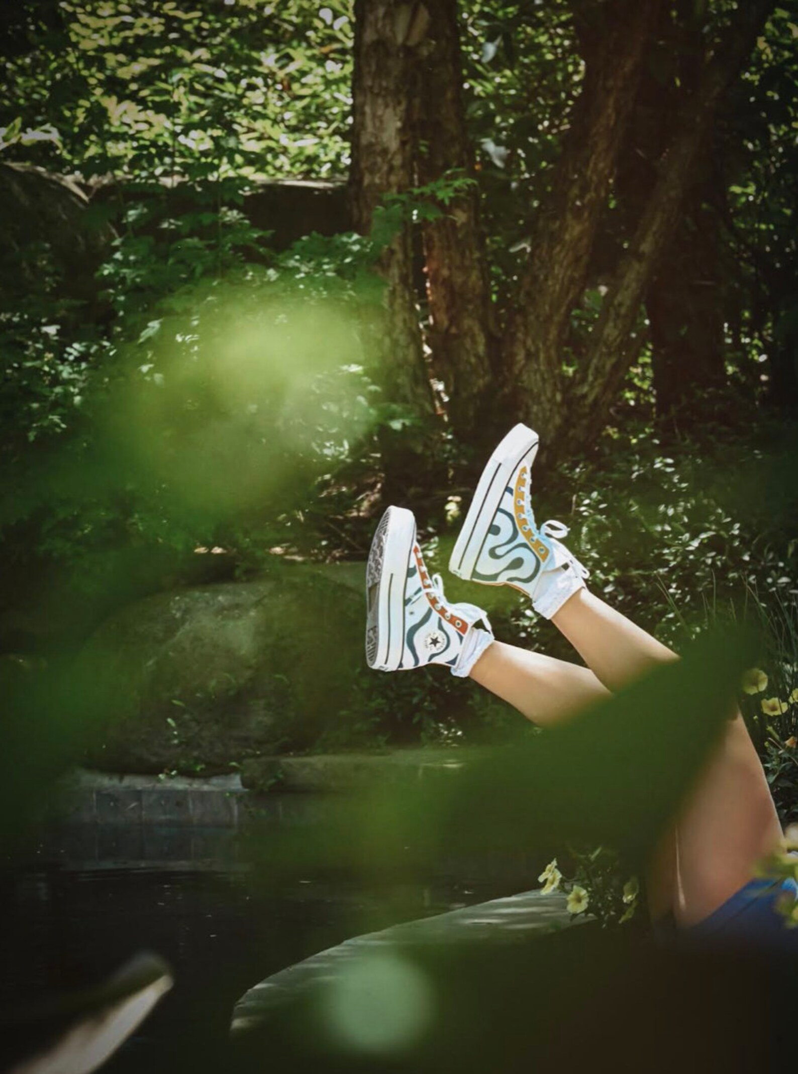 Custom Wavy Platform Converse - Etsy